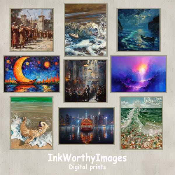 Historic Scenes - Etsy