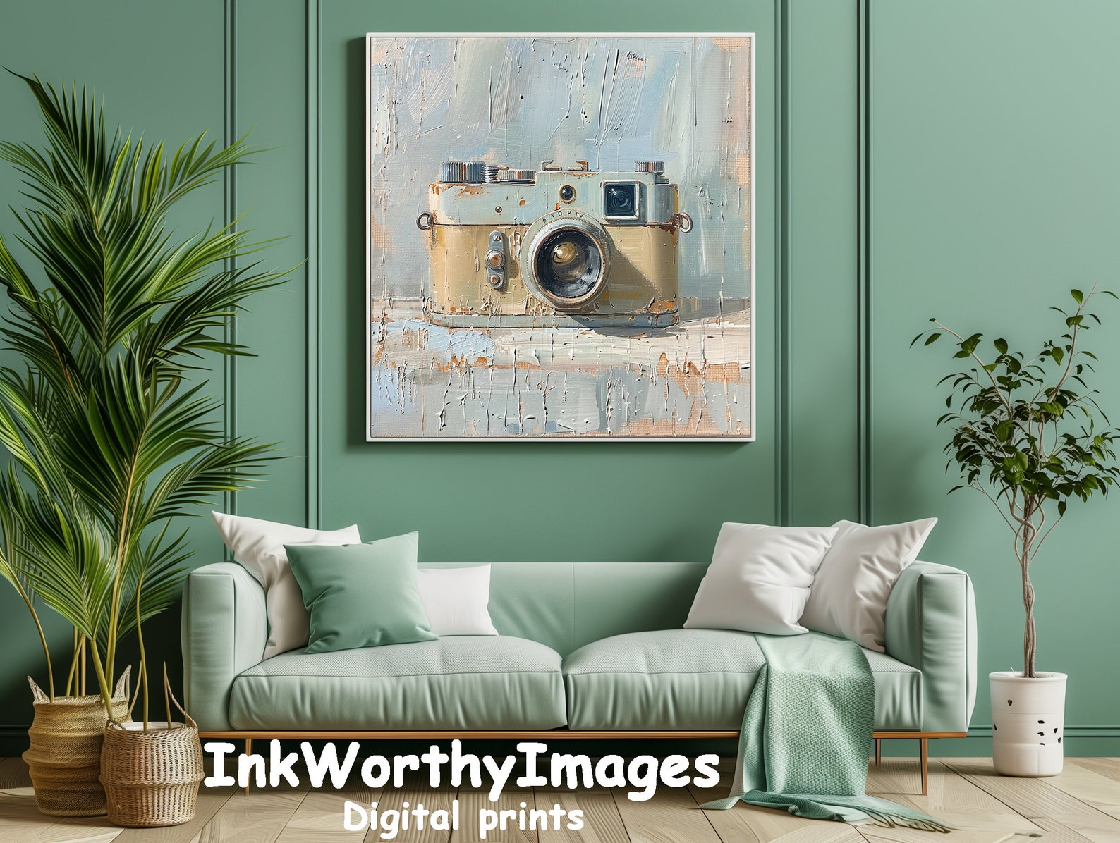 Vintage Camera Art Print | Retro Photography Decor | Classic Camera ...