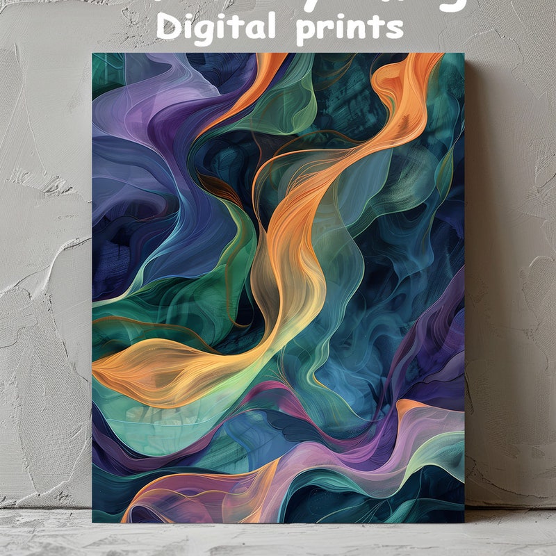 Swirl Painting - Etsy