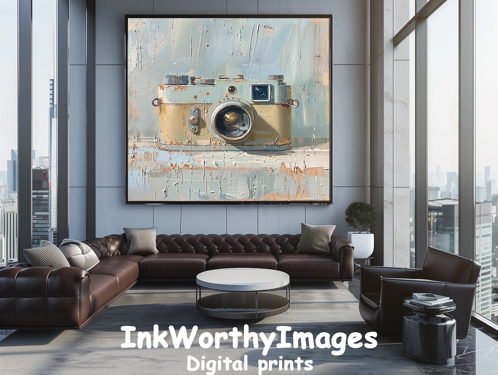 Vintage Camera Art Print | Retro Photography Decor | Classic Camera ...