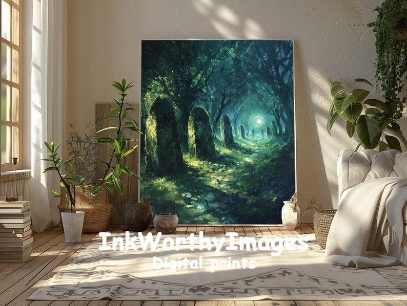 Enchanted Forest Path | Digital Download | Printable Wall Art | Home ...