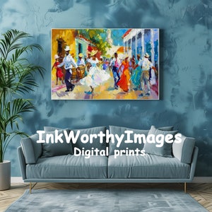 Colorful Cuban Street Dance | Vibrant Havana Festival Scene | Caribbean ...