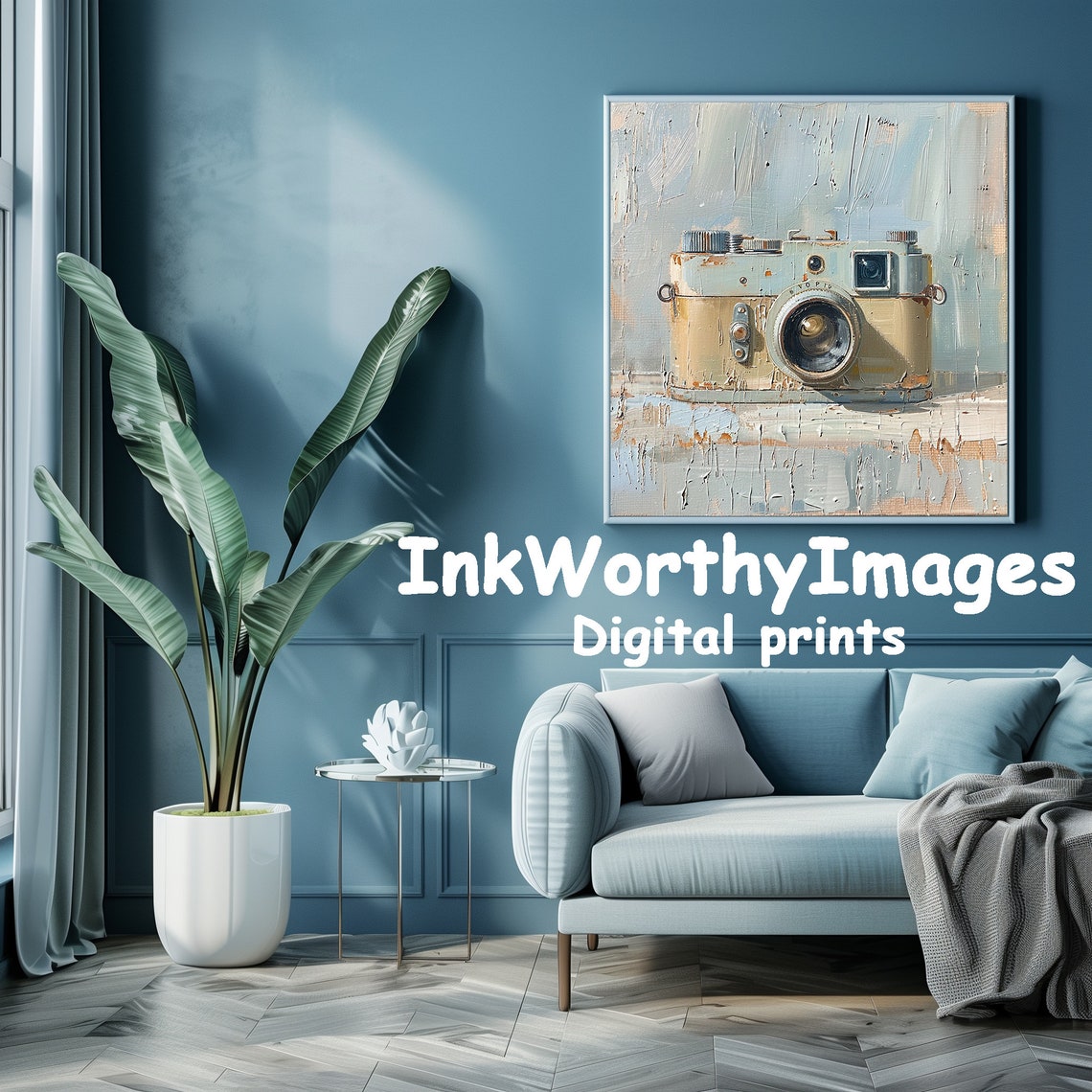 Vintage Camera Art Print | Retro Photography Decor | Classic Camera ...