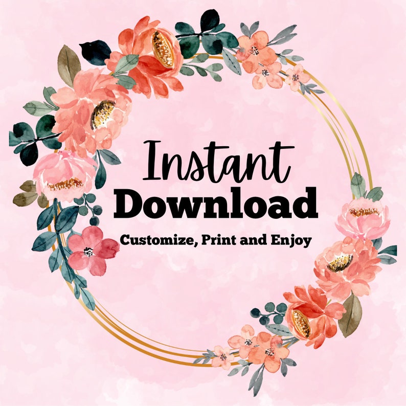 Editable Shower Chart Printable Shower Chart Template Shower Rotation ...