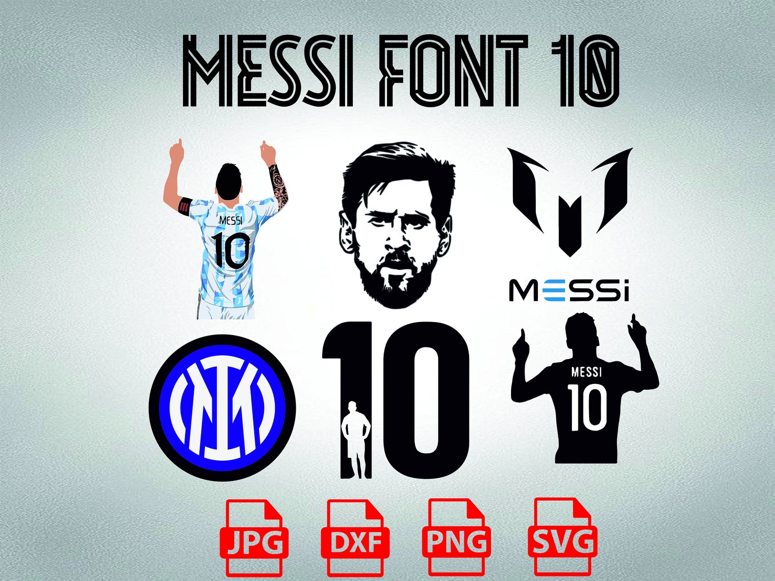 Messi SVG File,messi FONT, Intermiami Png, Messi Miami Png, Messi ...