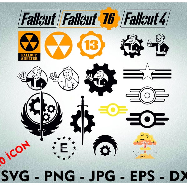 Fallout Svg - Etsy
