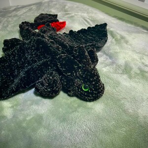 Toothless and Lightfury Crochet Pattern/pdf Pattern/ HTTYD Dragon - Etsy