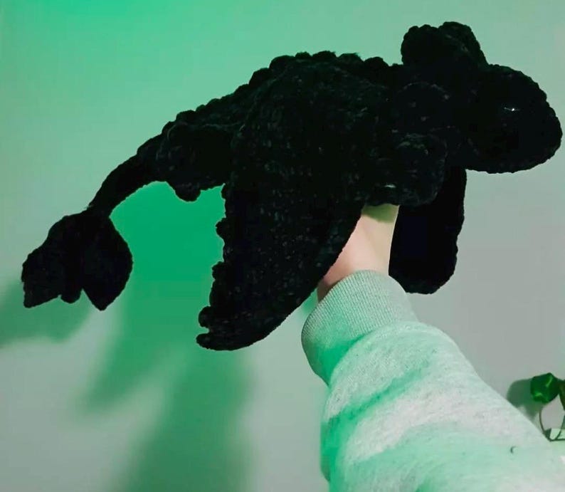 Toothless and Lightfury Crochet Pattern/pdf Pattern/ HTTYD Dragon - Etsy