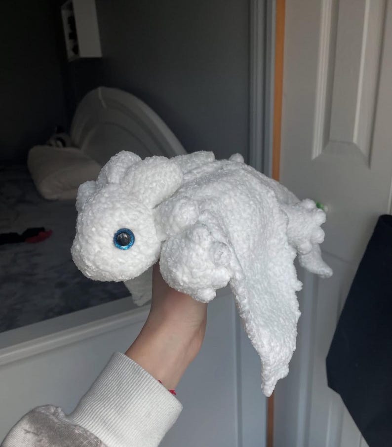Toothless and Lightfury Crochet Pattern/pdf Pattern/ HTTYD Dragon - Etsy