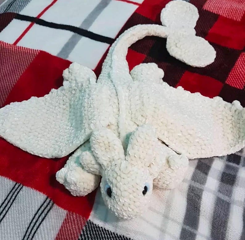 Toothless and Lightfury Crochet Pattern/pdf Pattern/ HTTYD Dragon - Etsy