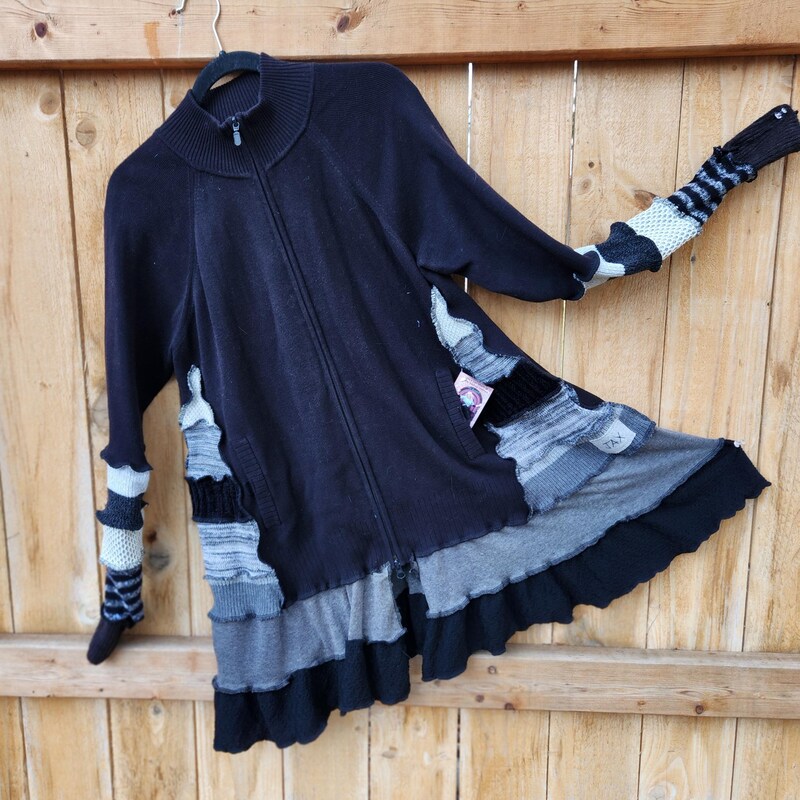 Upcycle Sweater Coat - Etsy