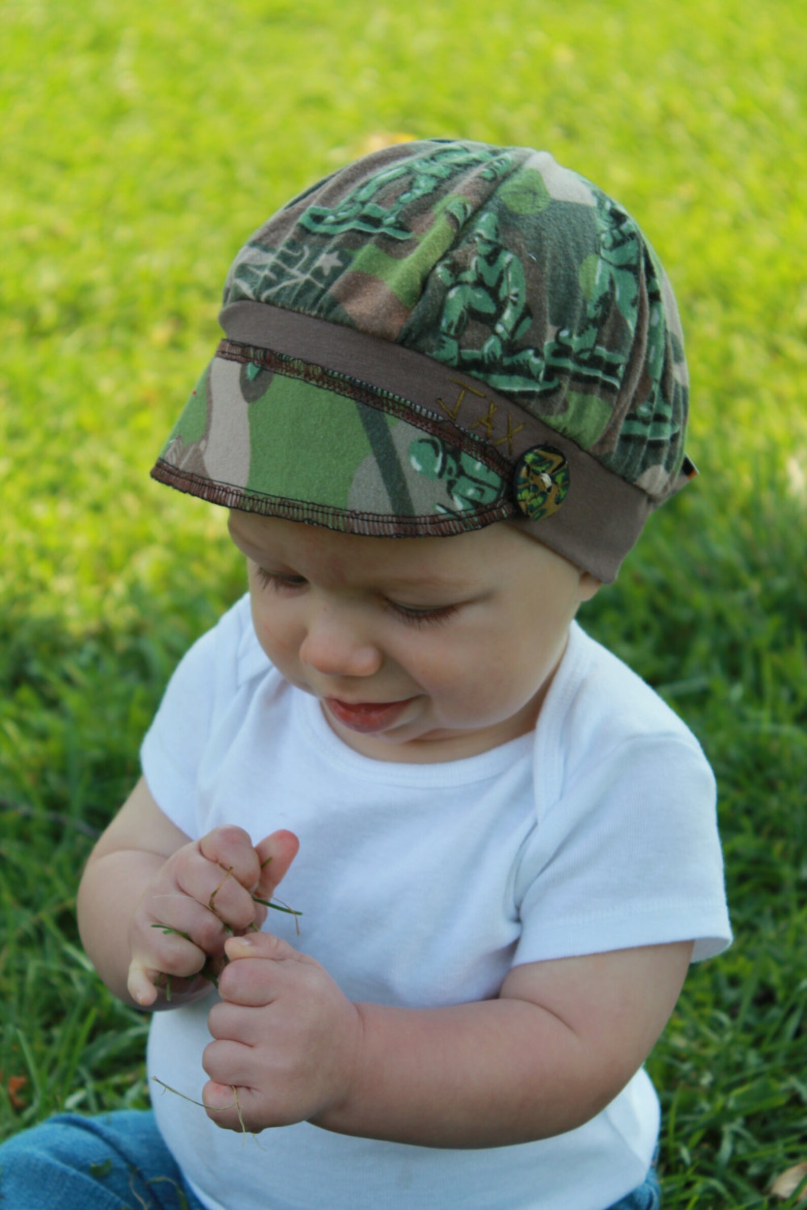 Toddler Jax Hat Boy Hat Camo Hat Toy Soldiers Hat Green | Etsy