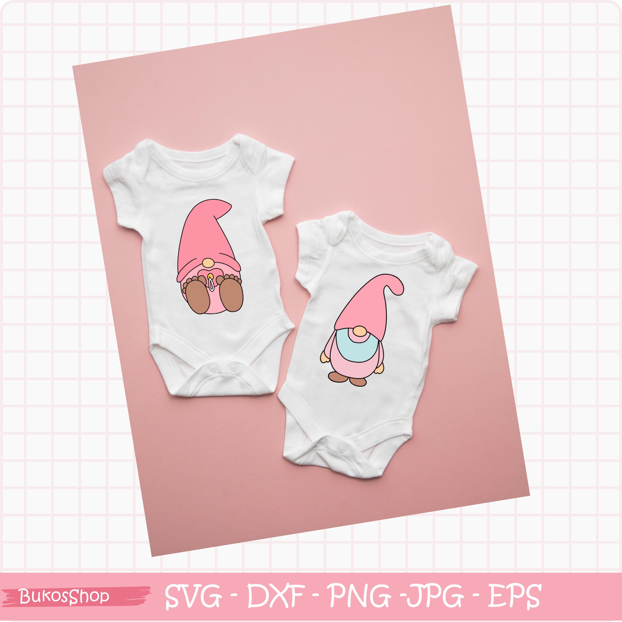 Gnomes SVG Bundle, Baby Shower SVG, Newborn SVG Bundle, Baby Gnomes ...