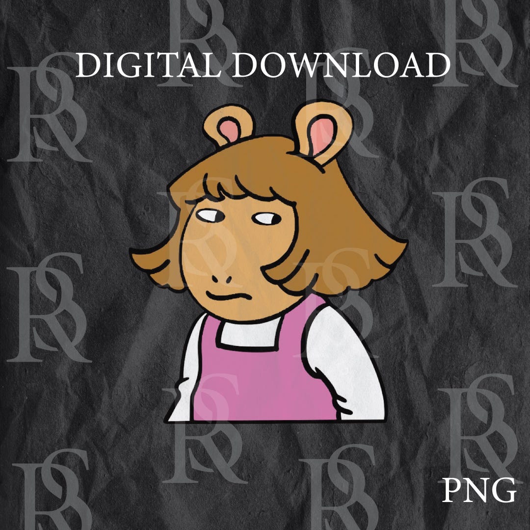 DW Side Eye Meme PNG - Arthur 90s Throwback (digital Download) - Etsy ...