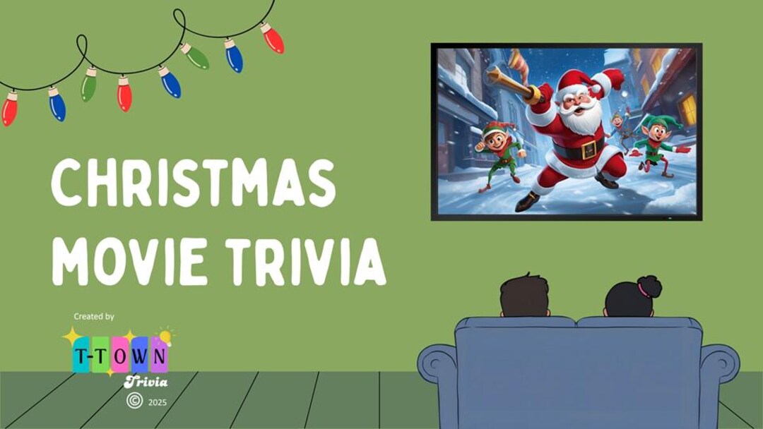 Christmas Movie Trivia | Holiday Game Night | Printable Quiz | I - Etsy
