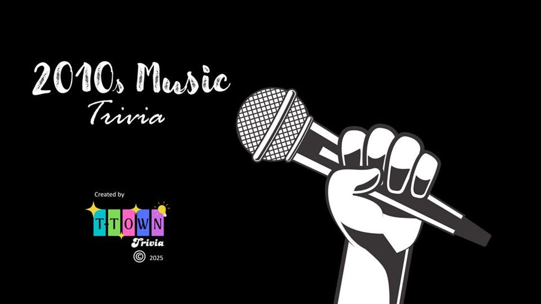 2010s Music Trivia Pub Quiz – Rap, Pop, Country (digital Download) - Etsy