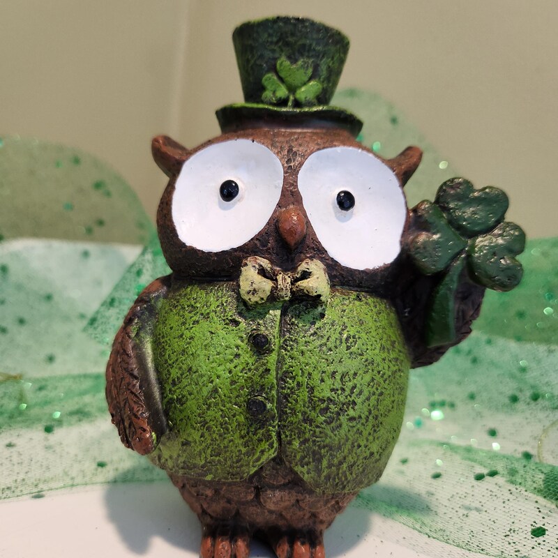 St Patricks Day Owl - Etsy