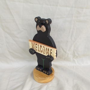 Bear Welcome Sign - Etsy