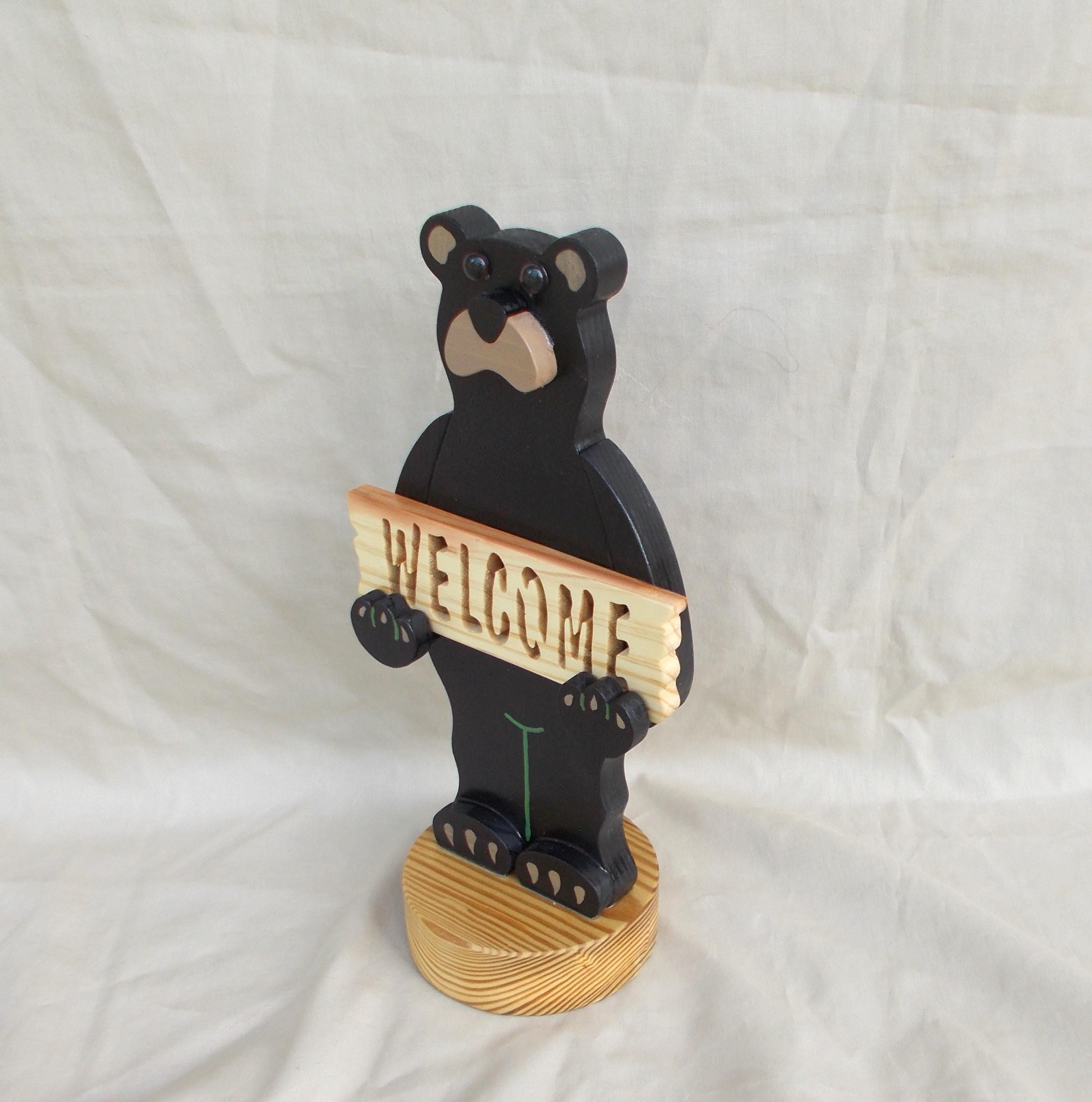 Bear Welcome Sign - Etsy