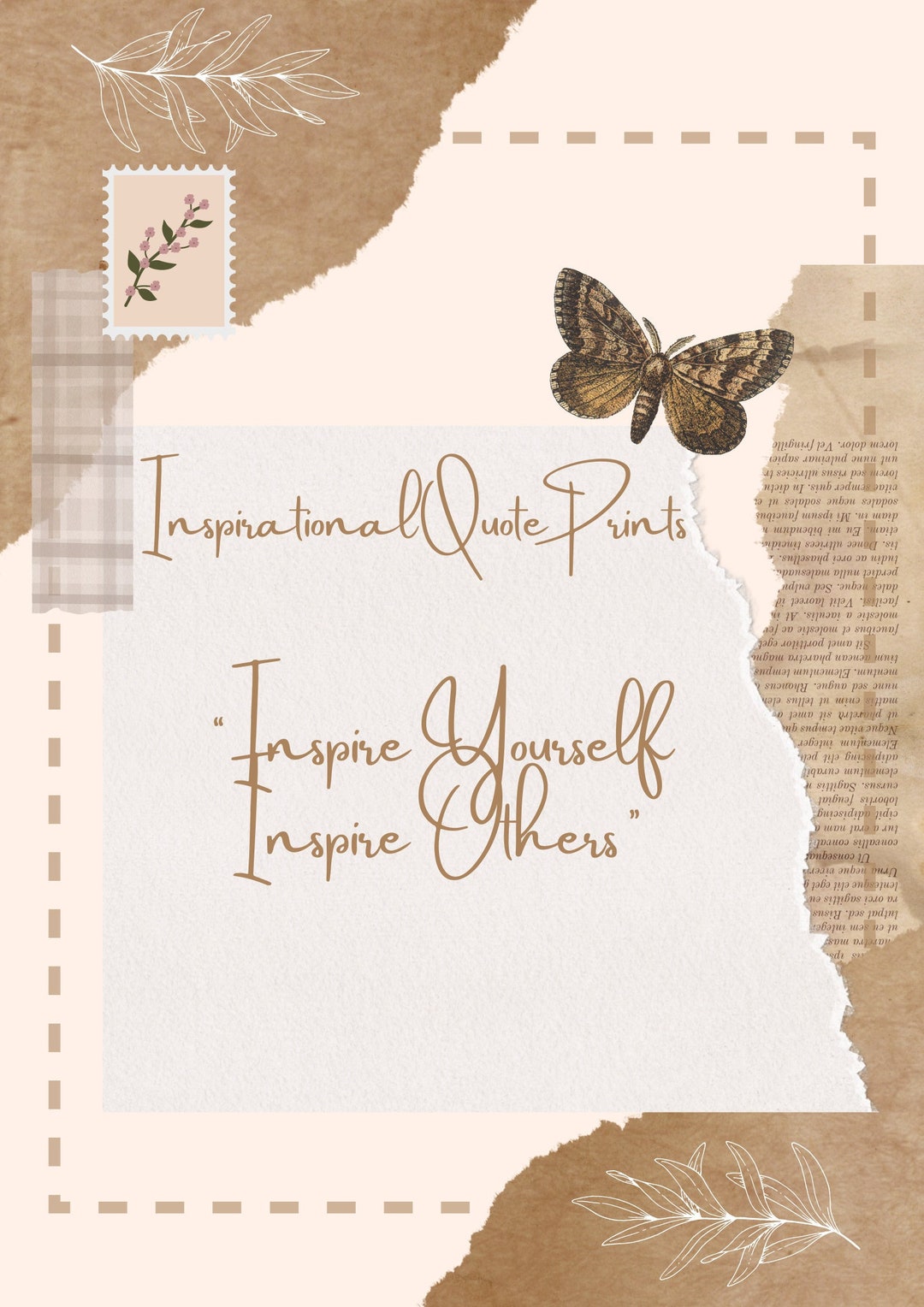 Template, Inspirational Quotes, Printable, - Etsy