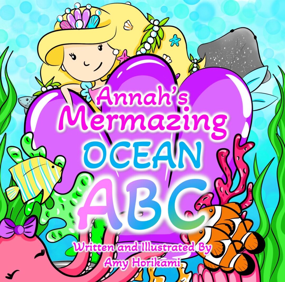 Annah's Mermazing Ocean Abcs: Children's Learning Book - Etsy