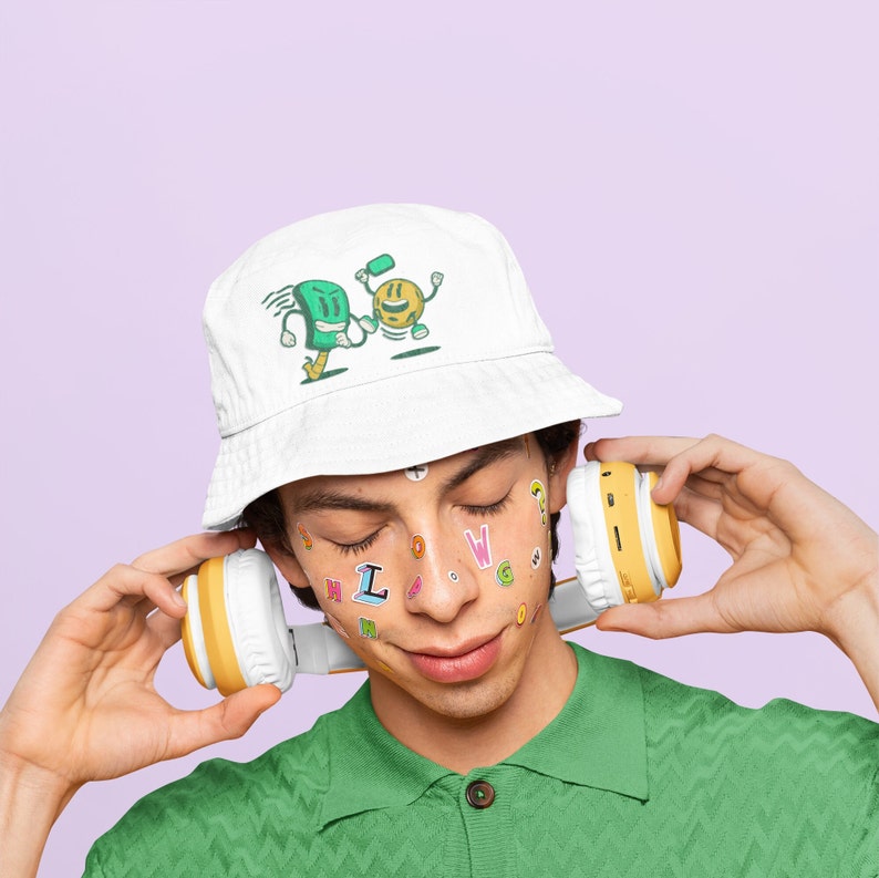 Pickleball Bucket Hat - Etsy