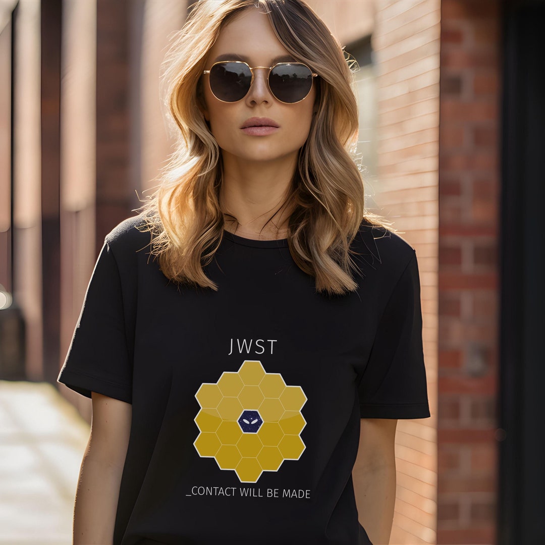 James Webb Space Telescope T-shirt, JWST, Alien Eyes, Hex Shaped ...