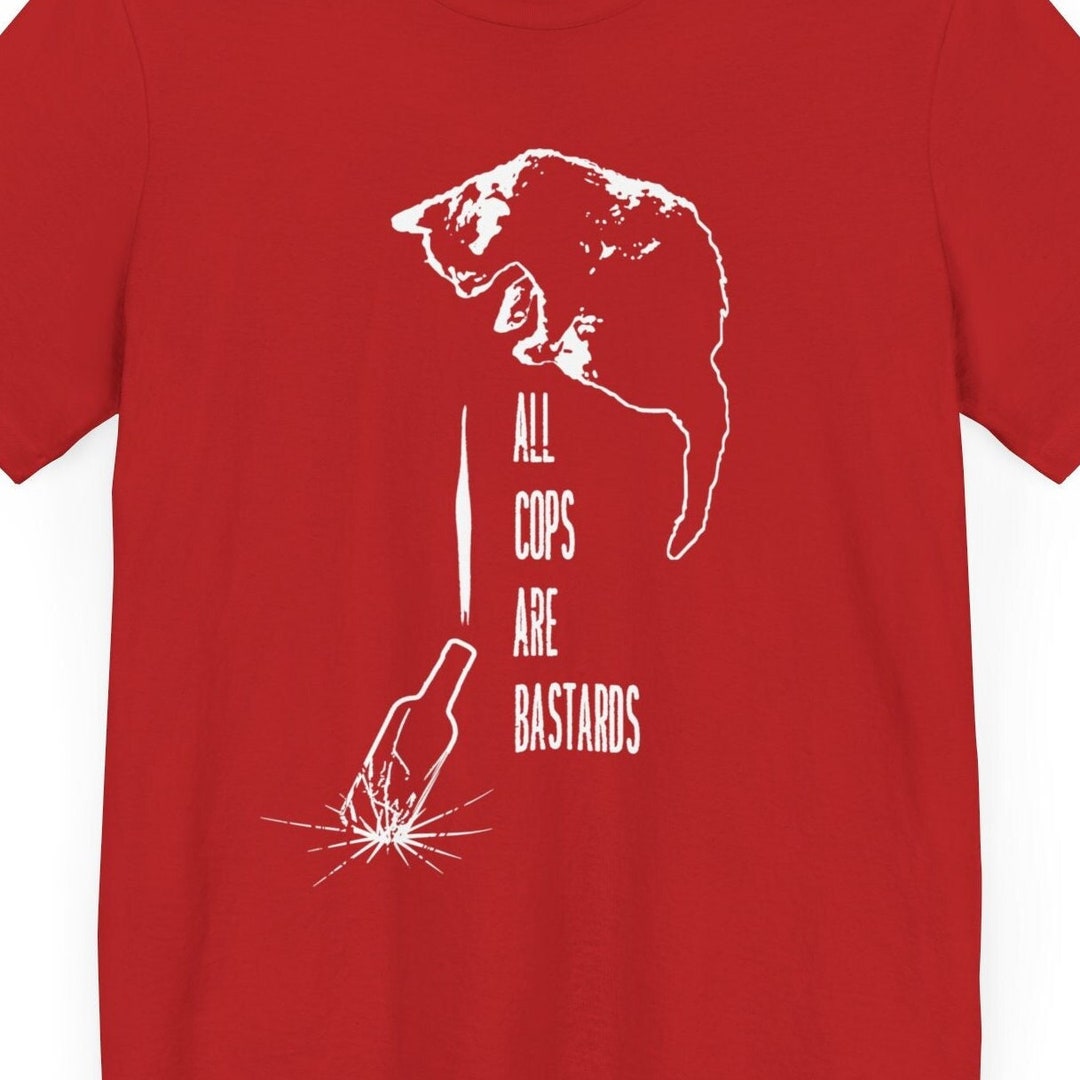 ACAB, All Cops Are Bastards, All Cats Are Beautiful, Gift for Leftist ...