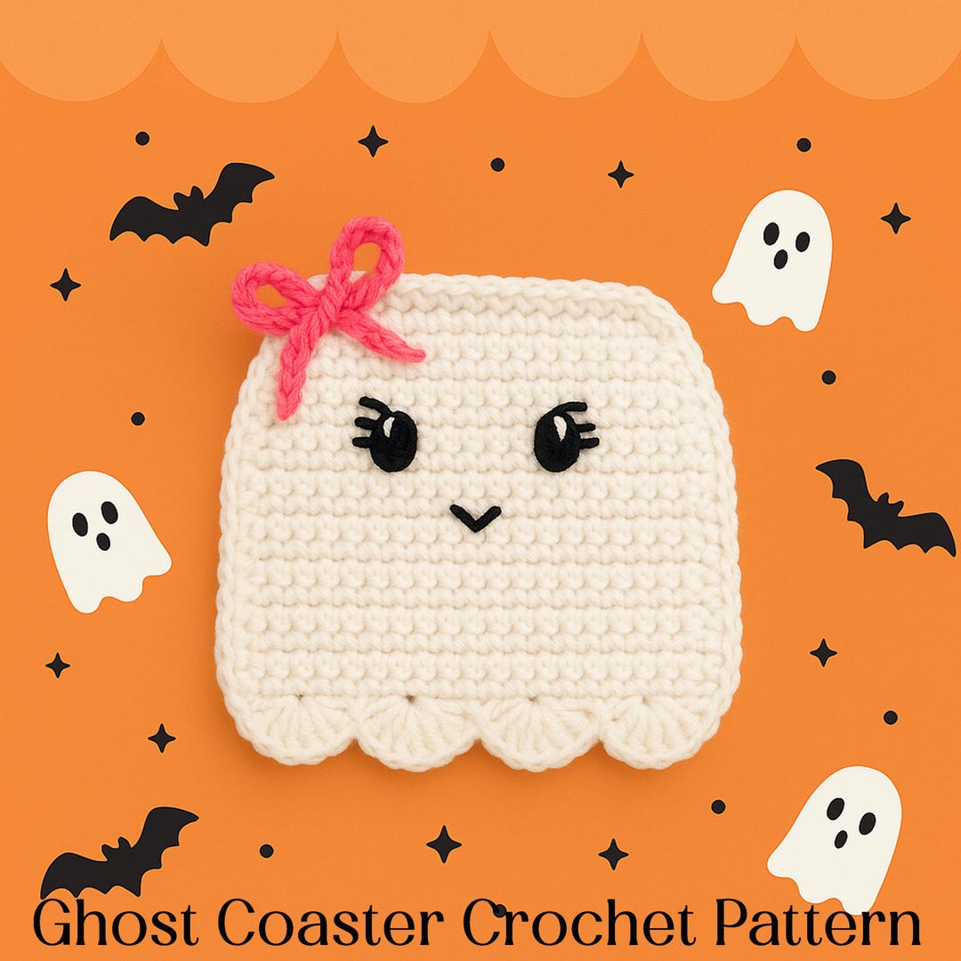 Crochet Ghost Pattern | Halloween Decor | PDF Crochet Pattern ...