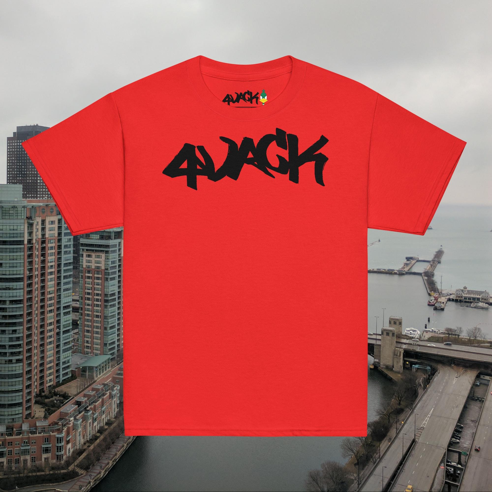 Youth QUACK Big Tag Graffiti Graphic Streetwear Tee - Etsy
