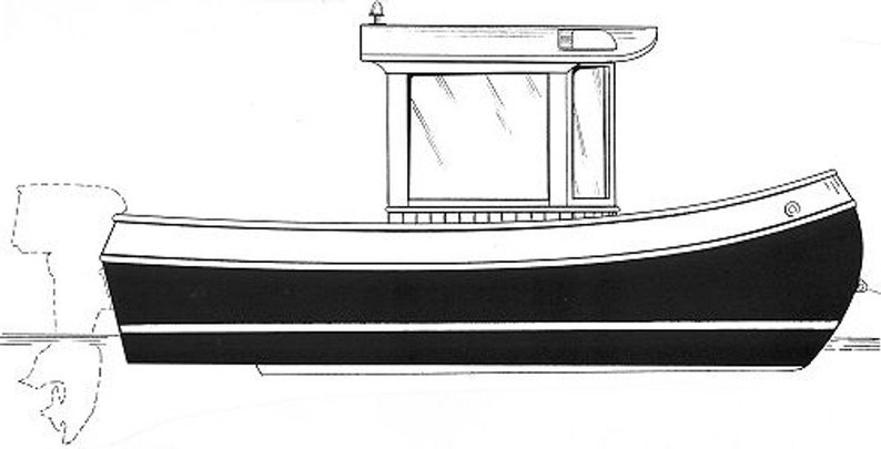 TUBBY TUG 9-foot Tugboat Plans and Patterns - Etsy