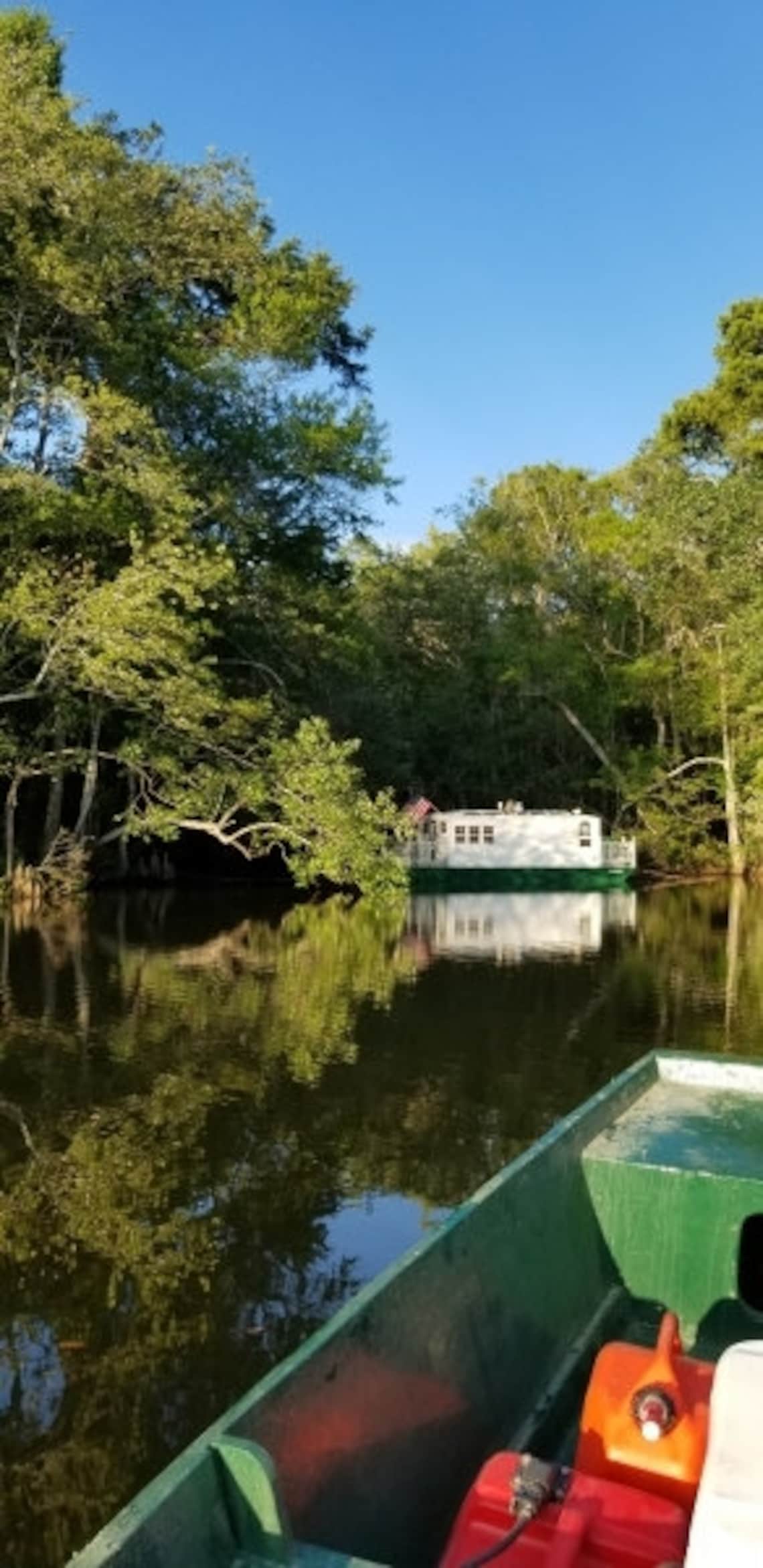 House Boat / Shanty Boat WATERLODGE by Glen-l - Etsy