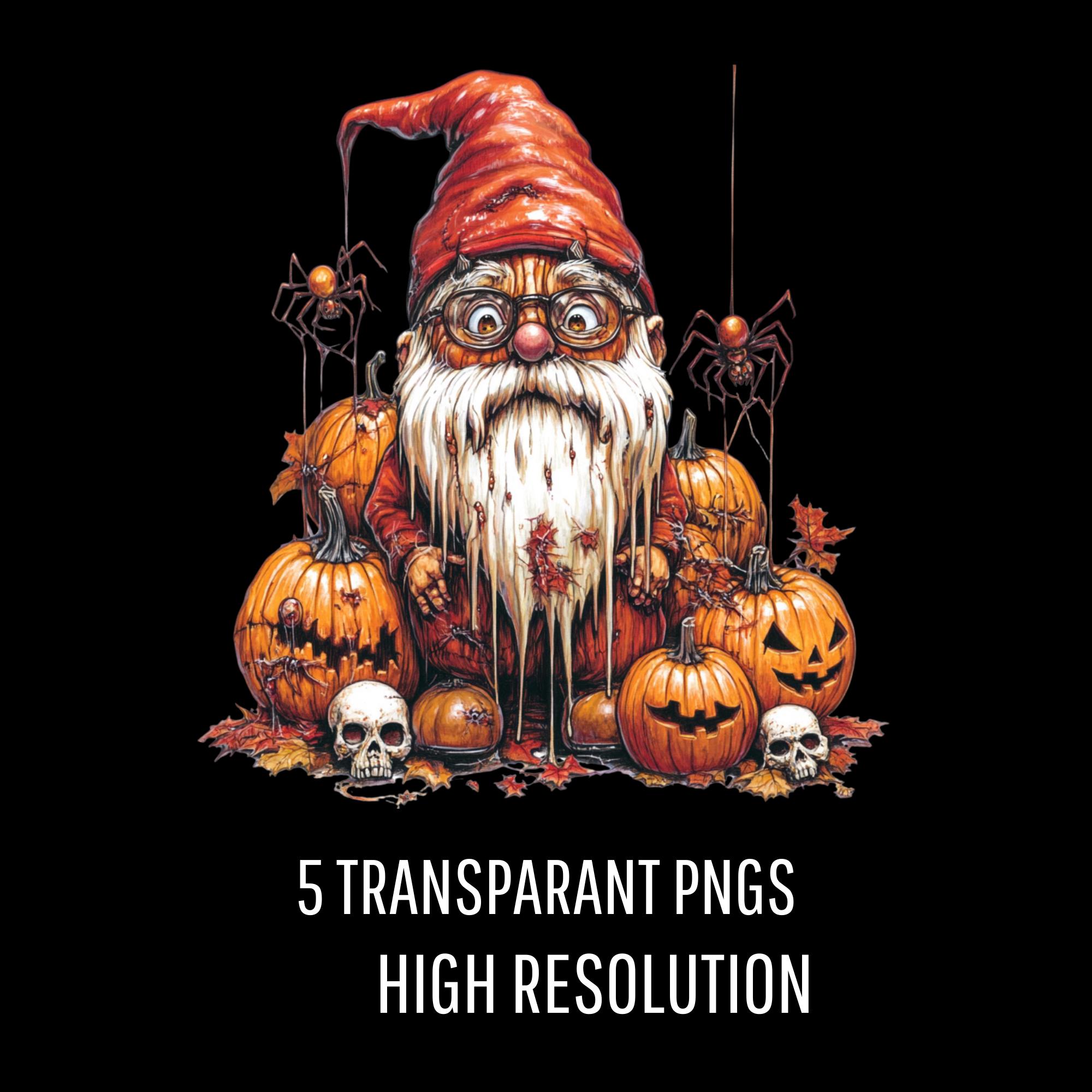 Halloween Gnome Clipart, Halloween PNG, Halloween Gnomes PNG, Cute ...