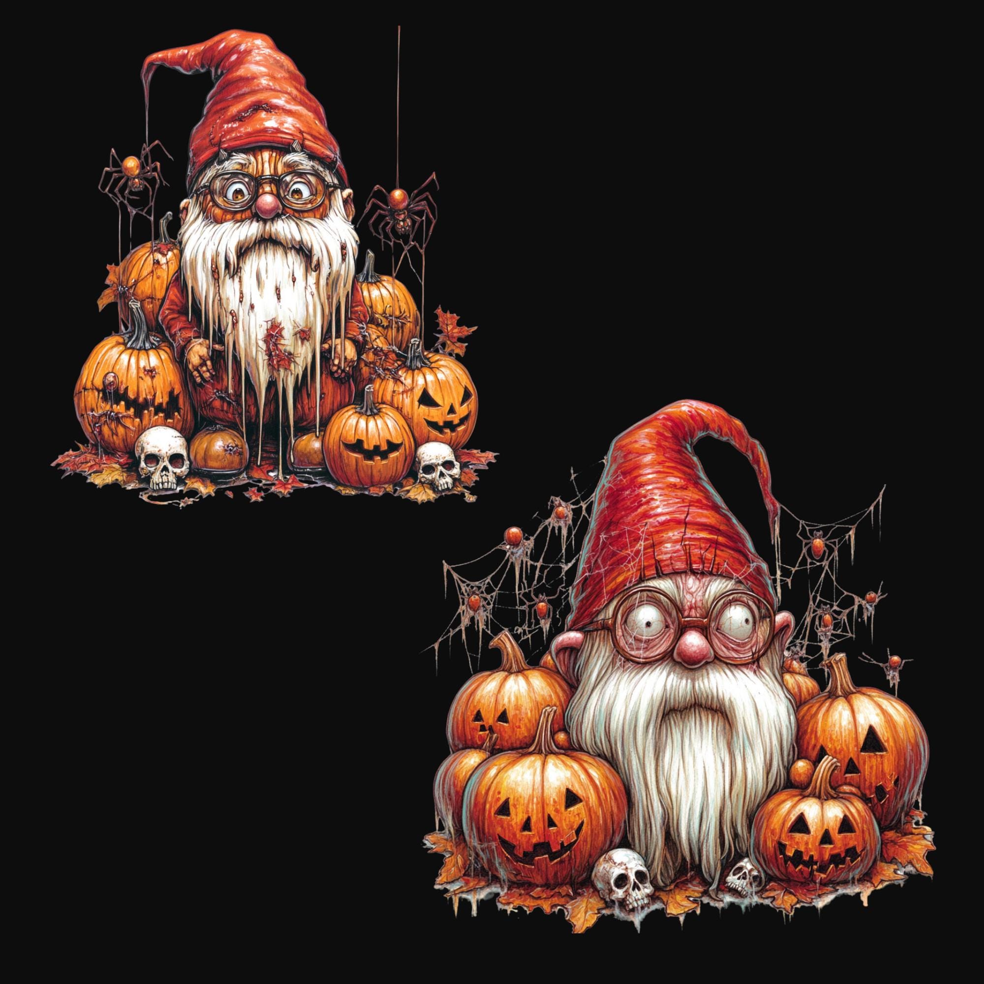 Halloween Gnome Clipart, Halloween PNG, Halloween Gnomes PNG, Cute ...