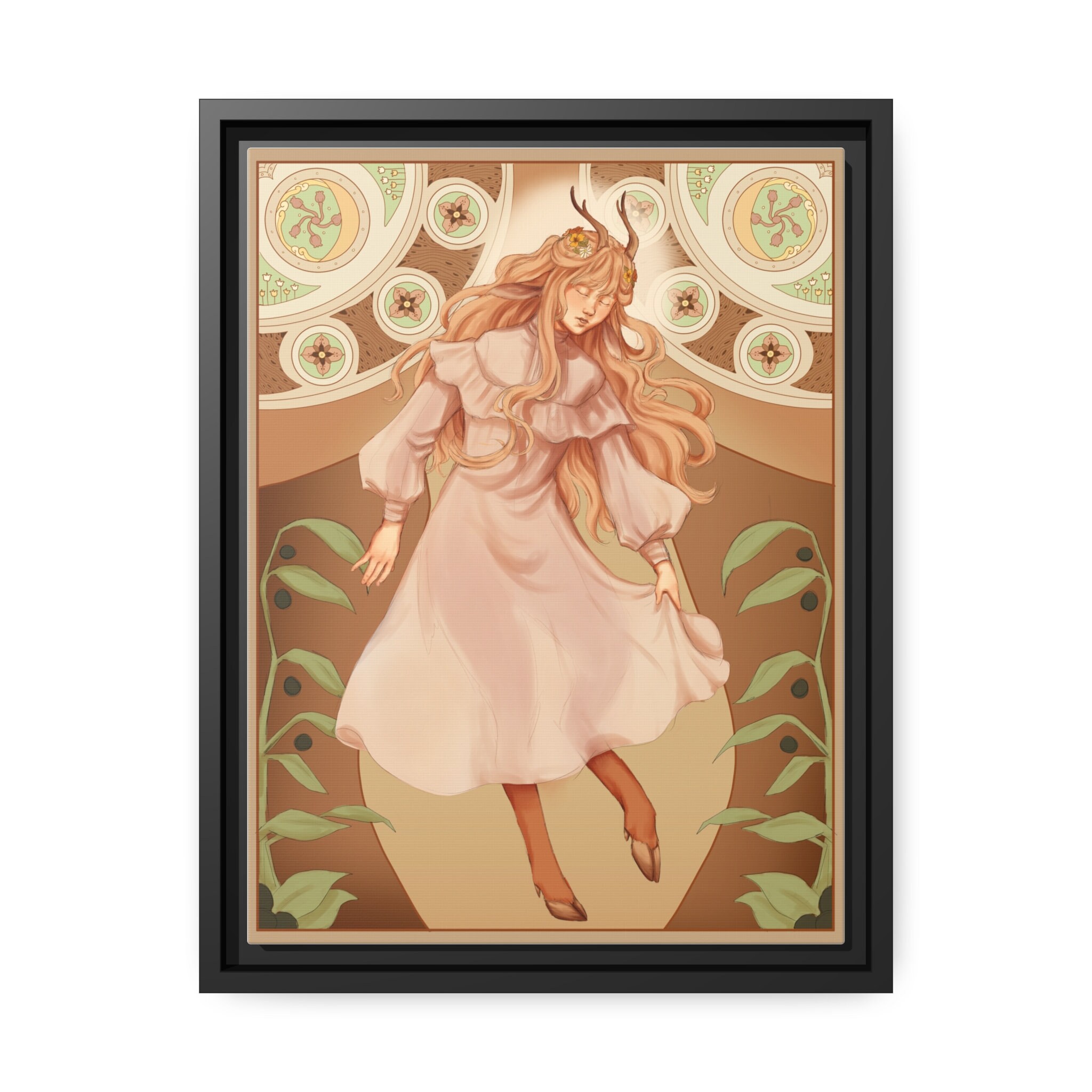 SCP-166 Art Nouveau Wall Art, SCP Art Nouveau Painting, Renaissance ...