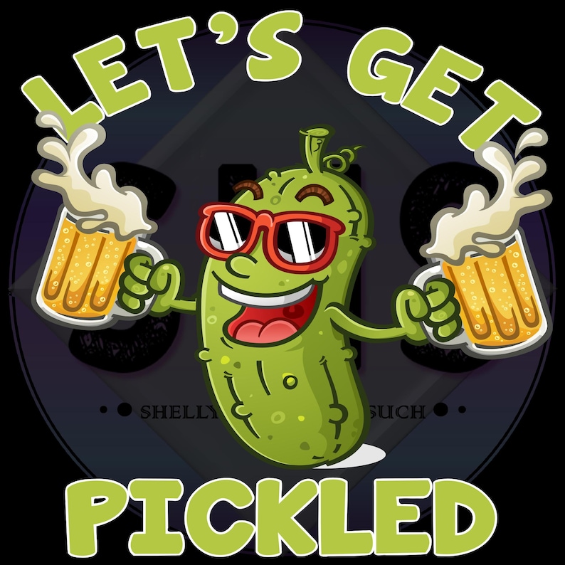 Let's Get Pickled PNG Files - Etsy