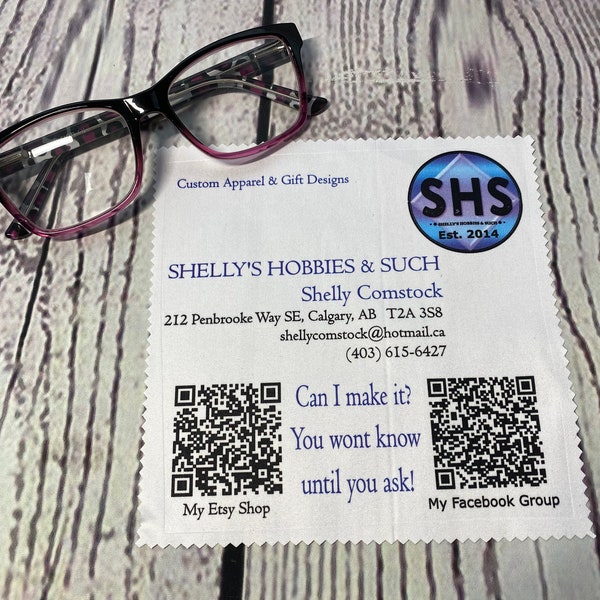 Custom Lens Cloth - Etsy