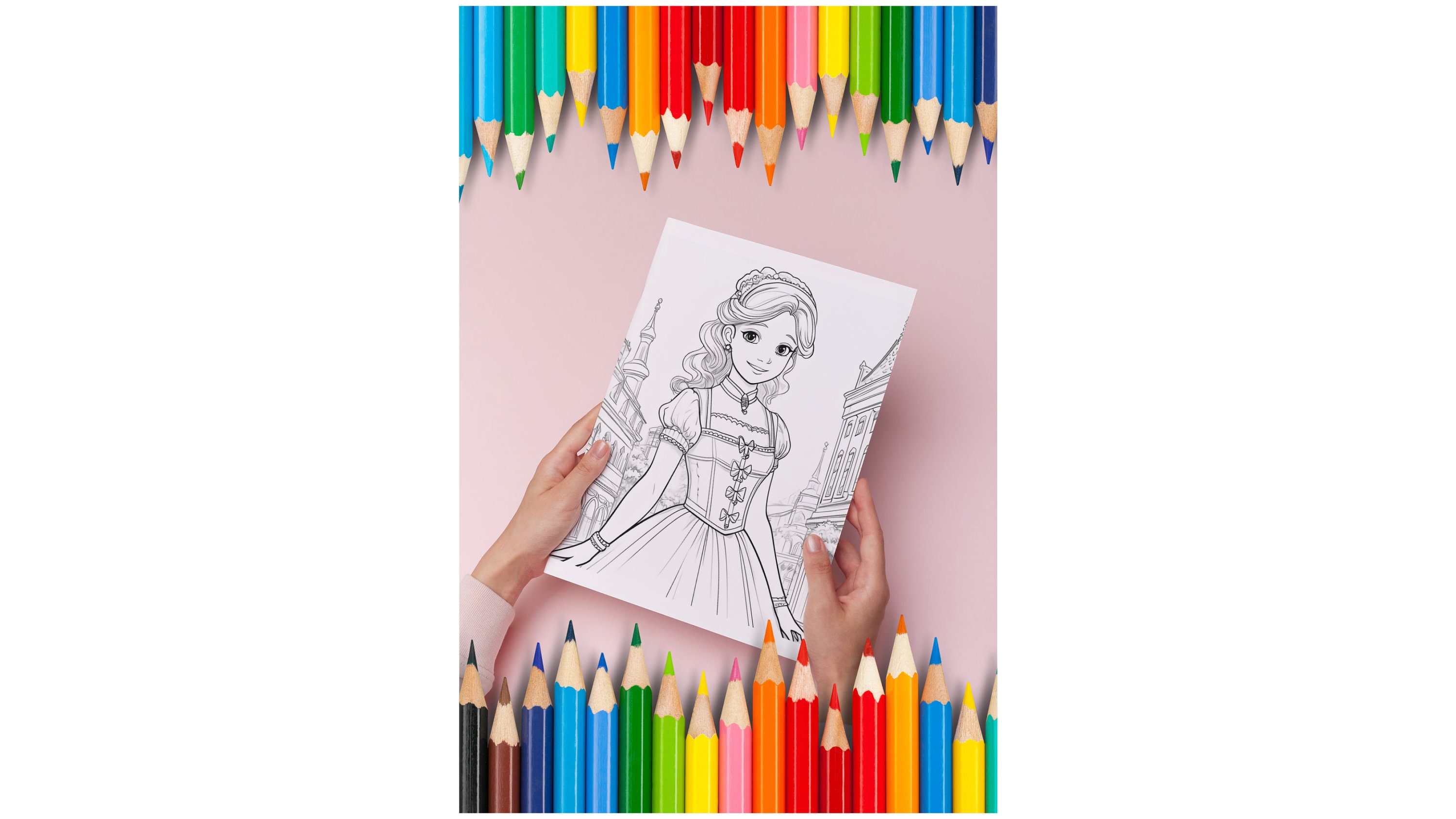 Adorable Barbie Girl Drawing Pages Printable Art for Creative Kids - Etsy