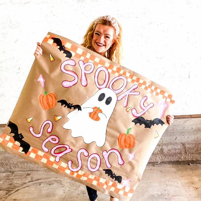 Painted Banner - Etsy