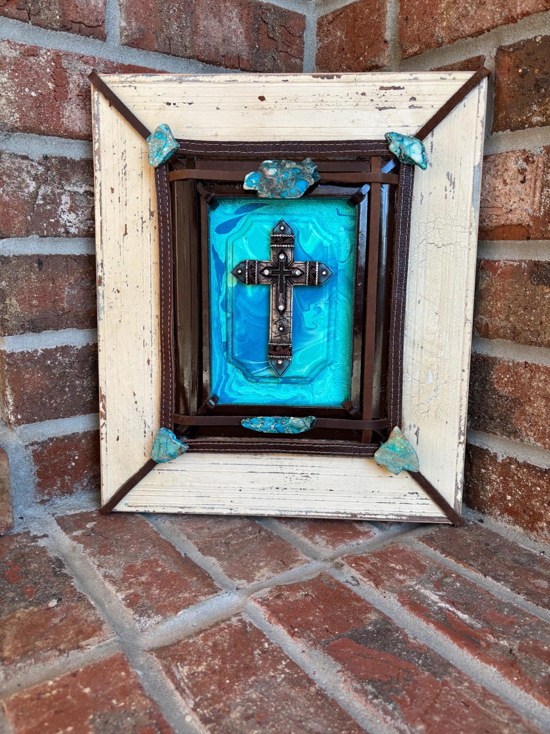 Rustic Cross Wall Art - Etsy