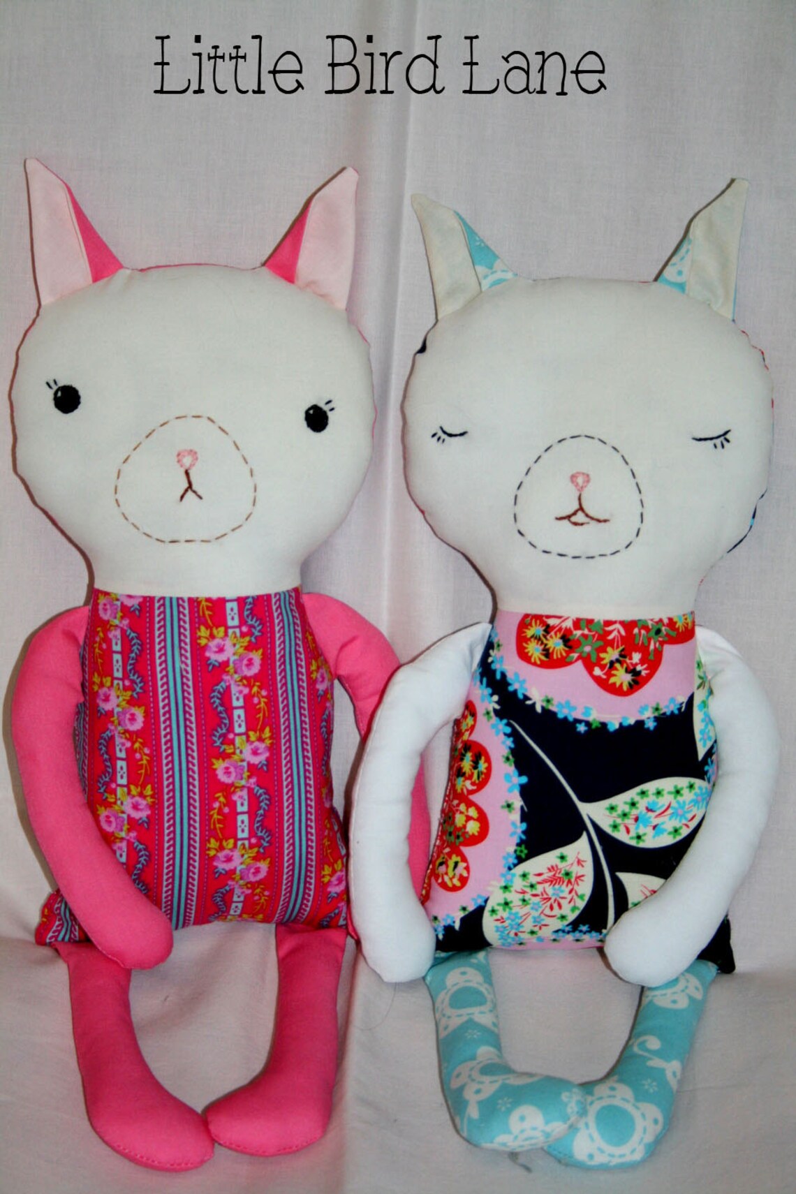 Instant Download Kitty Cat Rag Doll 17 Inch Tall DIY Sewing - Etsy