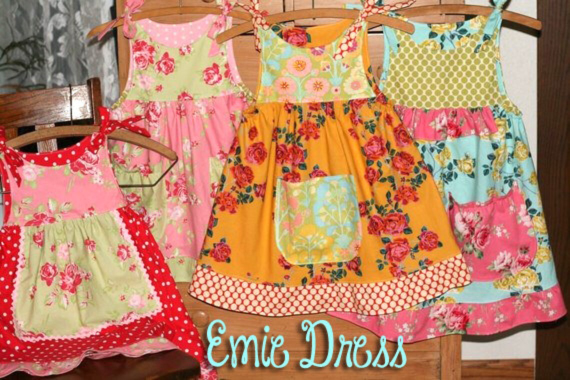 The Emie Dress Instant Download PDF Pattern DIY Tutorial Girls - Etsy
