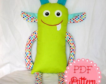 Instant Download Eek the Alien Pattern for 16 Plush | Etsy