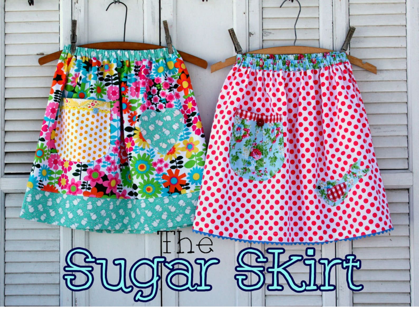 The SUGAR Skirt Instant Download DIY Tutorial PDF Pattern Ebook Sizes ...
