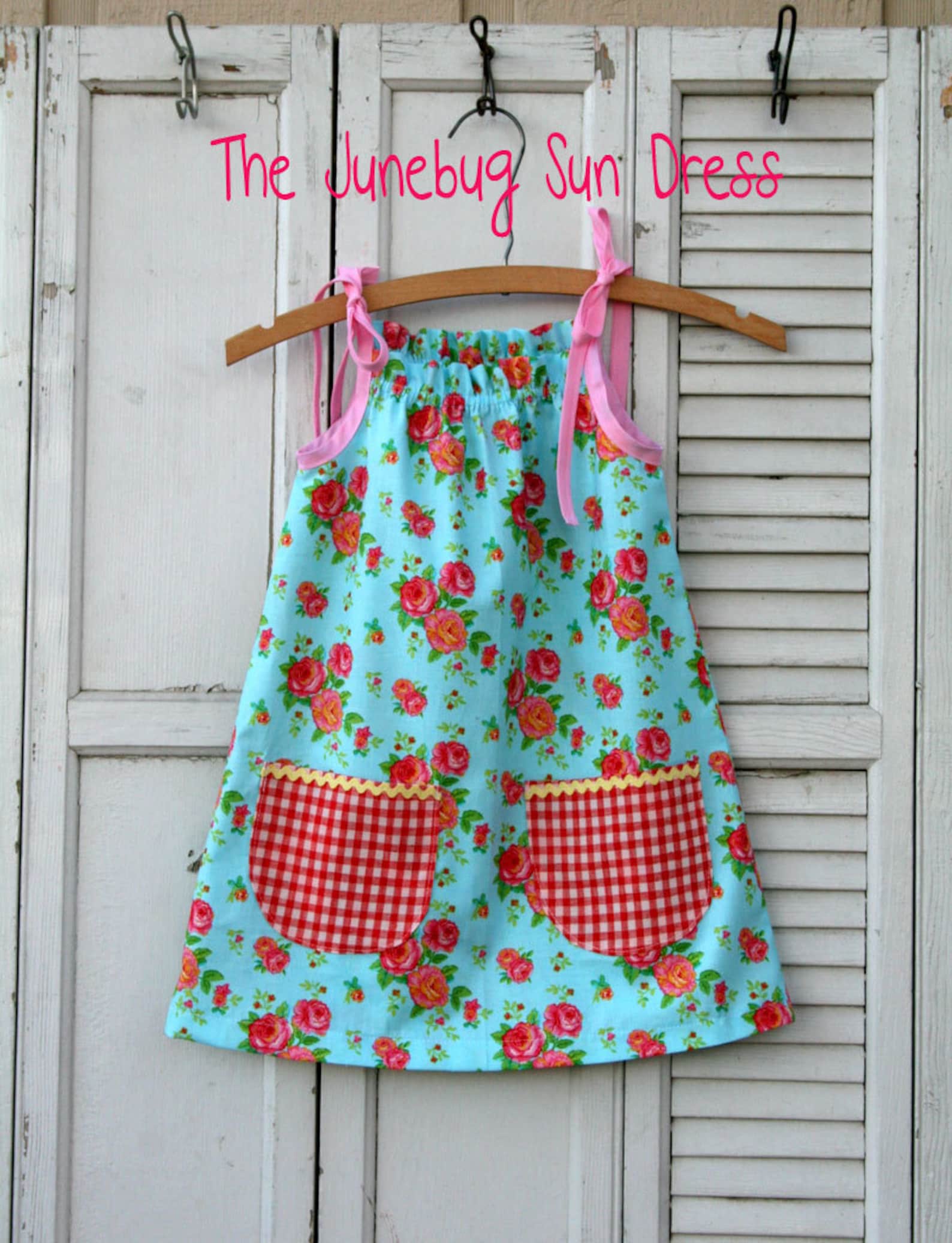 Instant Download the Junebug Sun Dress PDF Sewing Pattern DIY Tutorial ...