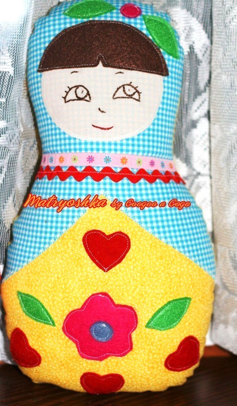 Instant Download Treasury Item the Fat Quarter Matryoshka Doll PDF ...