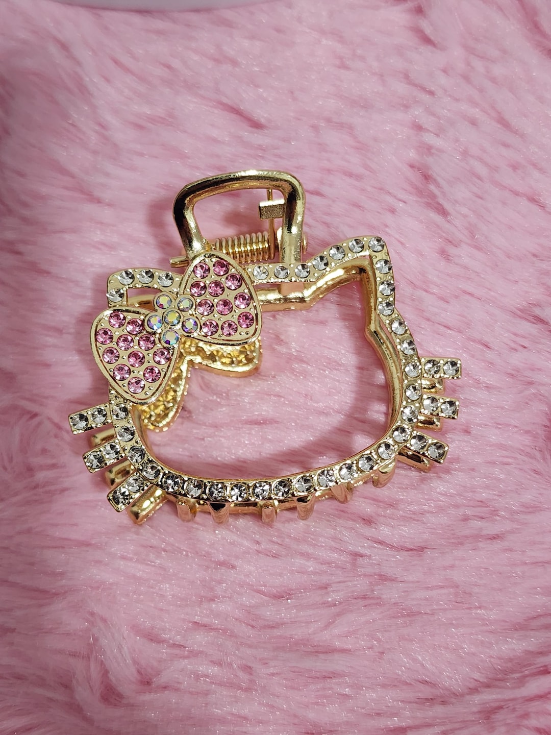 Hello Kitty Hair Clips (SWIPE FOR OPTIONS) - Etsy