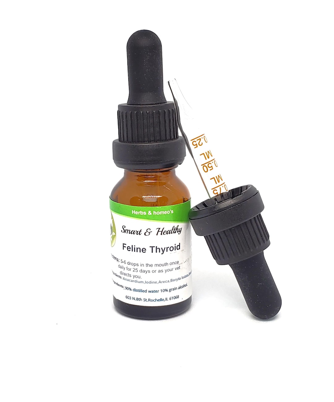 Feline Thyroid Support: Natural Homeopathic Formula for Cats - Etsy