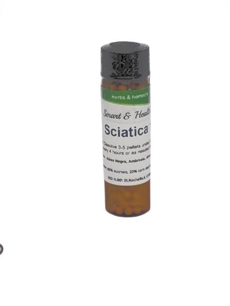 Sciatica Relief Pellets: Two Formulas Trial Pack - Etsy