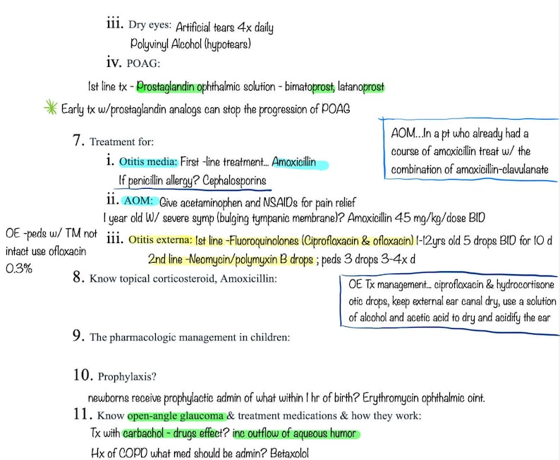 Advanced Pharmacology Study Guide for MSN & FNP Exams - Comprehensive ...